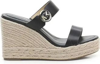 Michael Kors Femme, Chaussures, Noir, Taille: 38 1/2 EU Lucinda Wedge