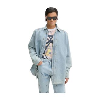Y / Project Evergreen Snap Off Denim Shirt - - Shirts - Herren - Blau - S
