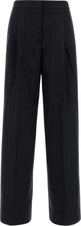 Jil Sander Femme, Pantalons, Bleu, Taille: 42 FR Trouser 147 AW 30