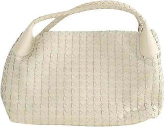 Serapian Cabas en cuir blancs