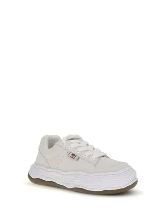Miharayasuhiro Unisex Oliver Sneakers White Upper: Cotton; Sole: Rubber