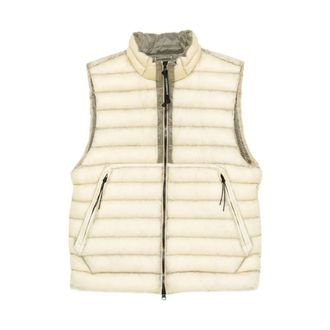 C.P. Company C.p. Company, Homme, Vestes, Blanc, Taille: XL Gilet en duvet