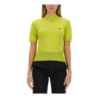 Vivienne Westwood Damen, Strickwaren, Gelb, MGr&ouml;&szlig;e