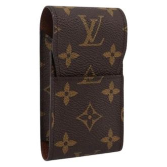 Louis Vuitton Pre-owned Cigarette Case - Femme - Pre-owned - Brun - Taille: ONE Size