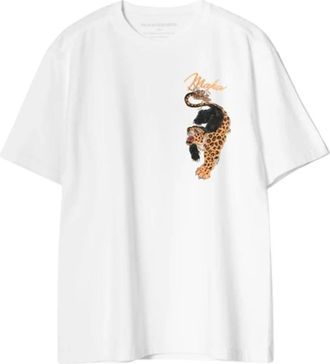 maharishi Homme, Tops, Blanc, Taille: M Chimera Panther Tour SS Tee