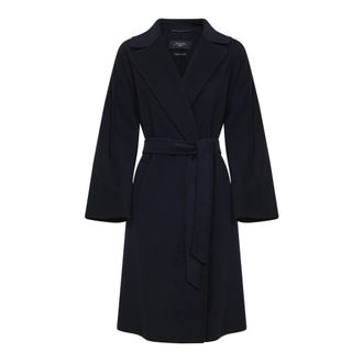Max Mara Femme, Manteaux, Bleu, Taille: 34 FR Wkdcivada Robe Coat