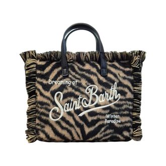 Saint Barth Vanity Mini Felt - - Bags - Damen - Braun - ONE SIZE