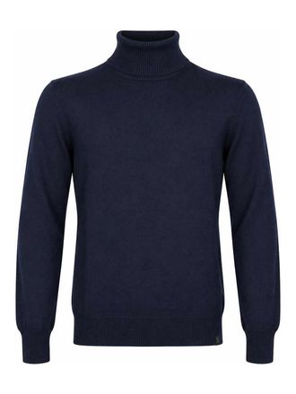 Fay Rollkragenpullover - Dunkelblau