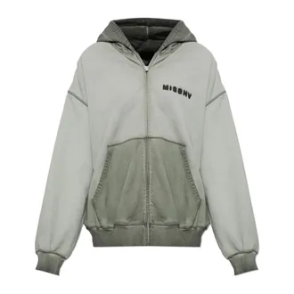 Misbhv Misbhv - SweaT-shirt zipp&eacute; Community - unisex - Sweatshirts et sweats &agrave; capuche - Gris - Taille: M
