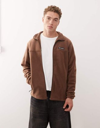 Columbia Steens Mountain 2.0 - Fleecejacke in Braun mit durchgehendem Reißverschluss-Brown