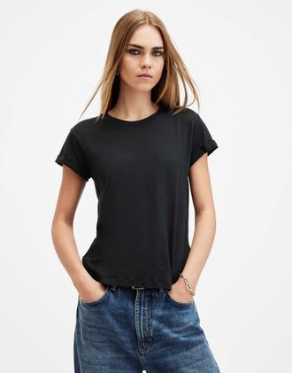 AllSaints Anna - T-Shirt in Schwarz