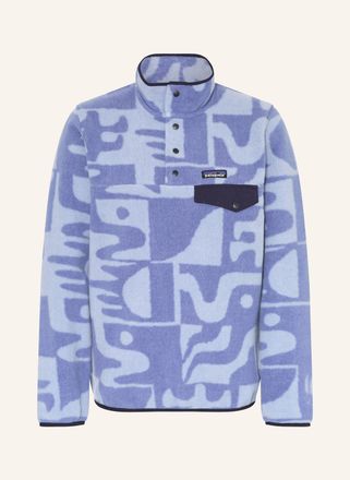Patagonia Fleece-Troyer Snap blau