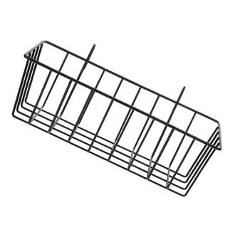 Cabilock Drahtkorb Aus Eisen Wandhalterung H&auml;ngekorb Ohne Bohren Wasserabweisend F&uuml;r Badezimmer Aufbewahrung Organizer Klein