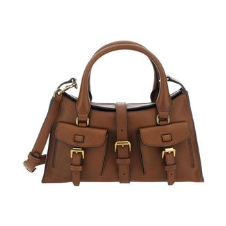 Mulberry Femme, Sacs, Brun, Taille: ONE Size Small Roxanne Handbag