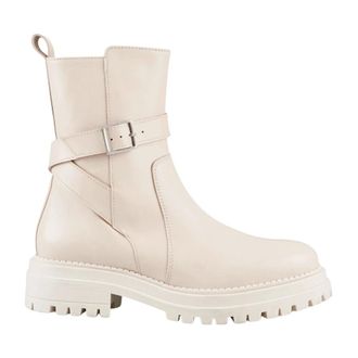 Cosmoparis Femme, Chaussures, Beige, Taille: 37 EU Faye Bottes &agrave; cheville