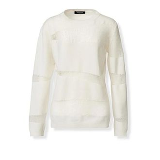 Fabiana Filippi Femme, Pulls, Blanc, Taille: 38 FR Collection de Pulls Élégants