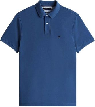 Tommy Hilfiger Homme, Tops, Bleu, Taille: M Polo Chemises