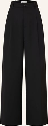 Jil Sander Marlenehose schwarz
