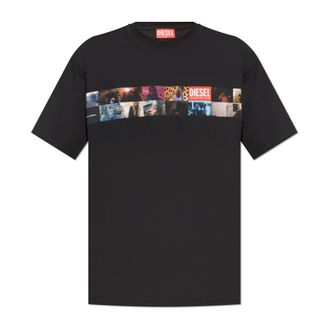 Diesel T-shirt T-Boxty - - Tops - Herren - Schwarzk - S