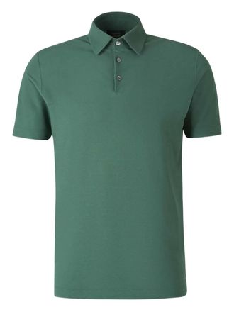Zanone polo en coton - Vert