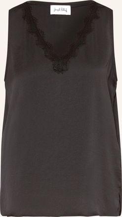 Joseph Ribkoff Blusentop Mit Spitze schwarz