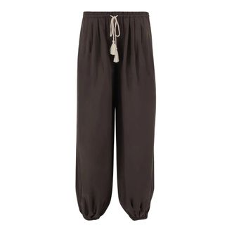 The Garment Femme, Pantalons, Brun, Taille: 36 FR Cotton Pantalons