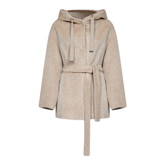 Herno Resort Coat - - Coats - Damen - Beige - M