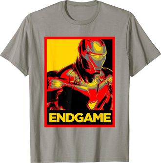 MARVEL Avengers Endgame Iron Man Poster T-Shirt