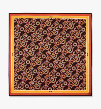MCM Schal aus Bio-Seide mit Disco-Monogramm