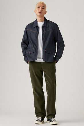 Levi's Chino Velours XX Authentic Relaxed - Homme - Vert / Deep Depths 10W Cord - 28X32