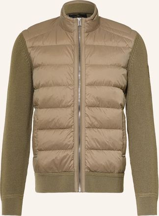 Belstaff Lightweight-Daunenjacke Compound Im Materialmix gruen