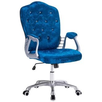 Generic Hochlehner-Schreibtischstuhl,Chefsessel,Komfortabler Computerstuhl,Ergonomischer Stuhl,Drehbarer B&uuml;rostuhl Armlehnen,Lendenwirbelst&uuml;tze,Rollen(Farbe: 