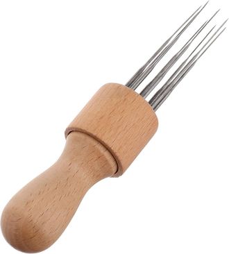 TOPBATHY ULDIGI Nadelfilzwerkzeug mit Robustem Holzgriff f&uuml;r Needle Felting Langlebig und Vielseitig f&uuml;r Anf&auml;nger und Erfahrene Filzkunst Kreatives Basteln mit