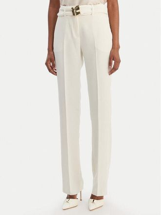 Marella Chinos Elica 2613131063 &Eacute;cru Slim Fit