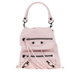 Balenciaga Arena leather mini Le City backpack Woman One Size