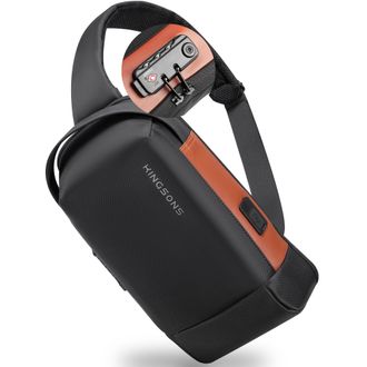 Kingsons Umh&auml;ngetasche Brusttasche f&uuml;r M&auml;nner & Frauen Anti-theif Kleine Crossbody Bag Sling Bags Casual Travel Tiny Sport Wandern Radfahren Tag Tasche