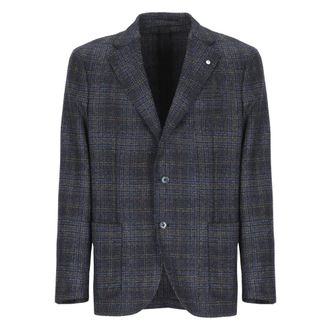 Lubiam Homme, Vestes, Bleu, Taille: M Veste en laine