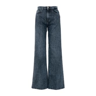 Don the Fuller Schlagjeans - - Jeans - Damen - Blau - W30