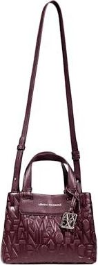 A|X Armani Exchange BORSA A SPALLA DONNA - ARMANI EXCHANGE - XW001576 AF15774, BORDEAUX, UNICA