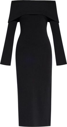 By Malene Birger Schulterfreies Maxikleid - Schwarz