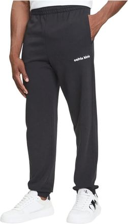 Calvin Klein Homme, Pantalons, Noir, Taille: XS Relaxed Pantalons de surv&ecirc;tement