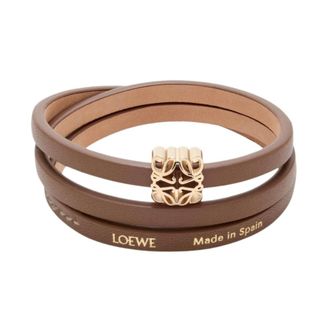 Loewe Anagram Bomb&eacute; Twist Armband - - Accessories - unisex - Braun - M