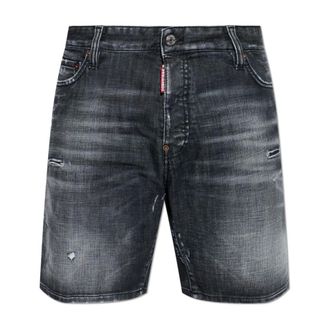 Dsquared2 Marine Denim Shorts - - Shorts - Herren - Schwarzk - M
