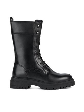 Geox Schn&uuml;rschuhe D Iridea D36HRE 00043 C9999 Schwarz