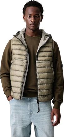 C.P. Company C.p. Company - Gilet matelass&eacute; - Homme - Vestes - Vert - Taille: L