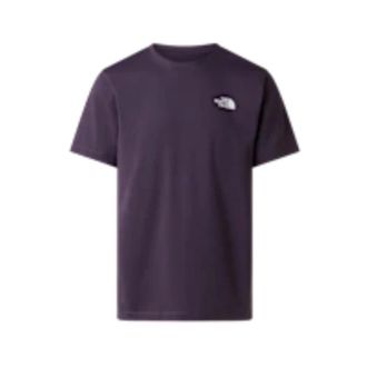 The North Face Homme, Sport, Violet, Taille: XS Evolution Box NSE Regular Short-Sleeve Tee
