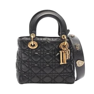 Dior Pre-owned Lady Small Cannage 2Way Handbag - - Pre-owned - Damen - Schwarzk - ONE SIZE
