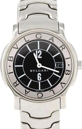 Bulgari Montre vintage Pre-owned - Homme - Pre-owned - Noir - Taille: ONE Size