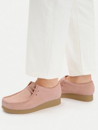 Clarks Halbschuhe Clarks WallabeeEVOSh 26186342 Rosa