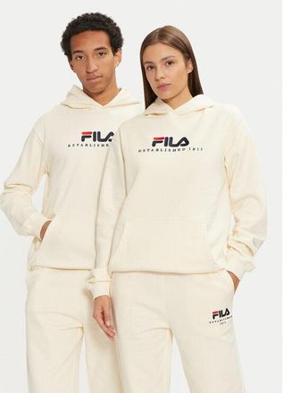 Fila Sweatshirt Unisex Brunssum FAU0145 Écru Regular Fit